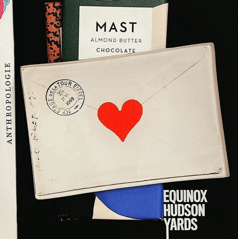 FRENCH ENVELOPE WITH HEART TRAY