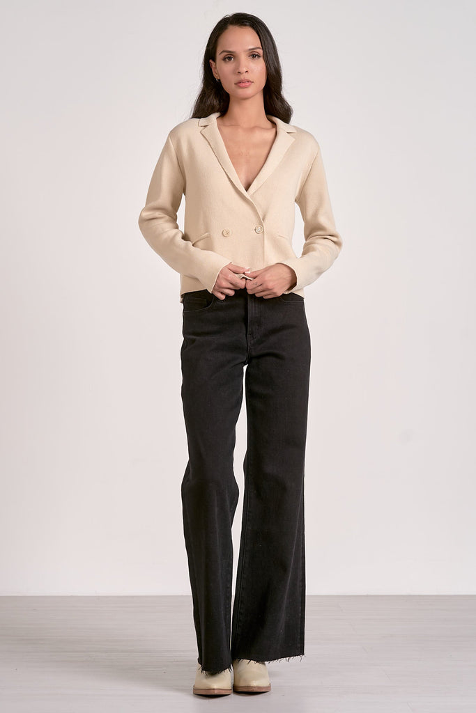 Natural Sweater Jacket