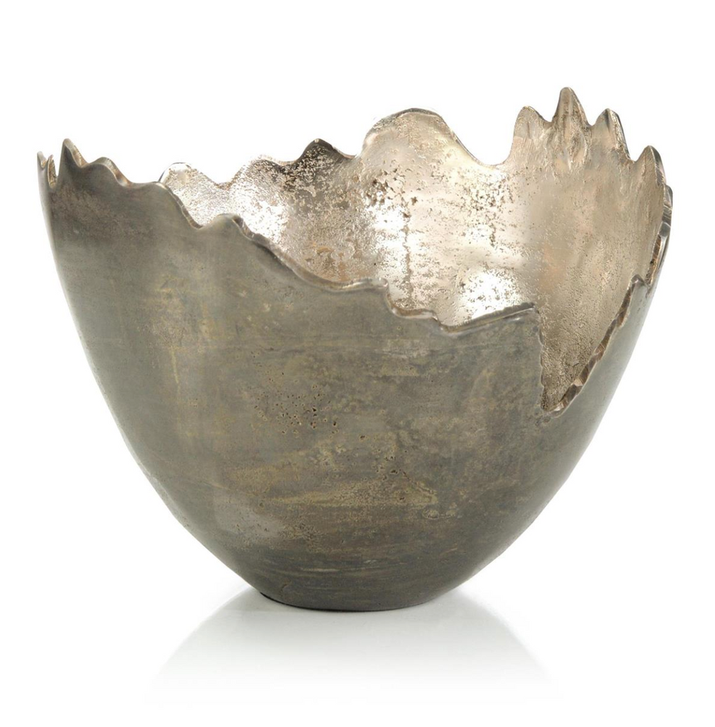 MATTERPORT ALUMINUM SILVER BOWL | JOHN RICHARD