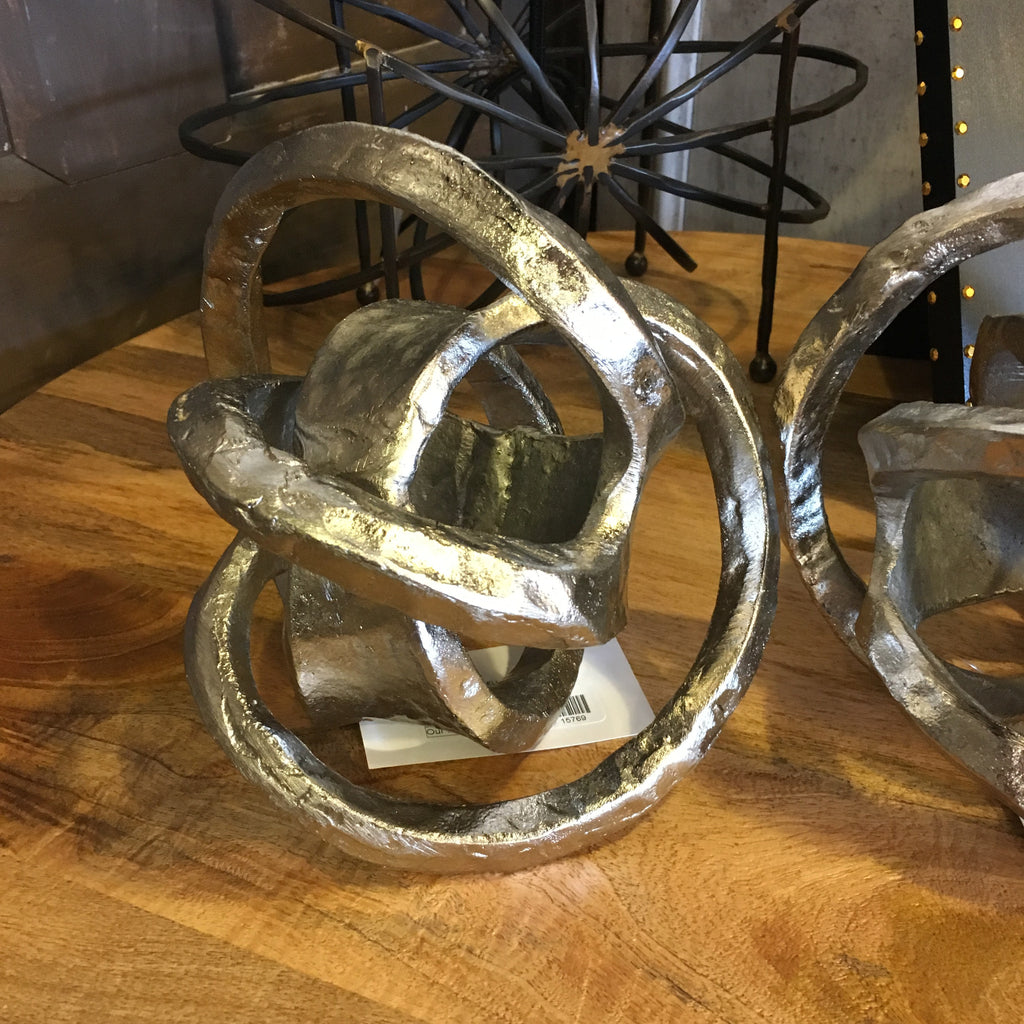 Metal Knot Sculpture - Home Accessories - Laura of Pembroke