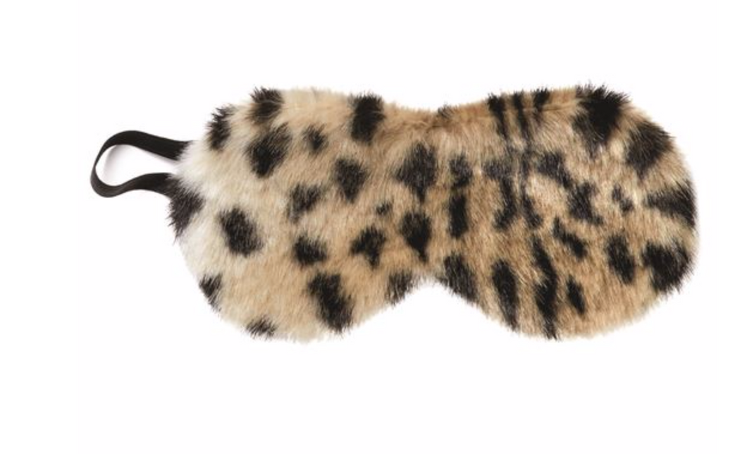 leopard eye mask