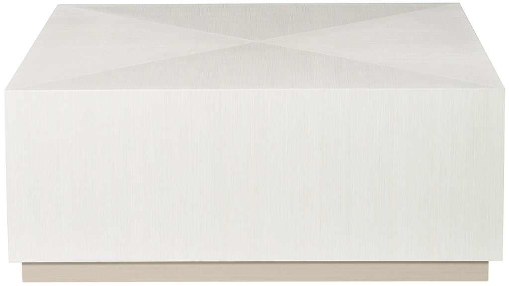 Linear White Square Cocktail Table - Home Furnishings - Laura of Pembroke