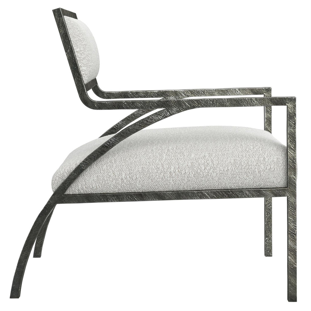UPHOLSTERED IRON FRAME CHAIR | HOME FURNISHINGS | LAURA OF PEMBROKE ...