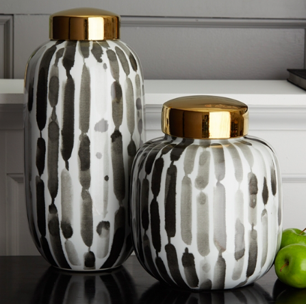Brush Stroke Jar - Home Accessories - Laura of Pembroke