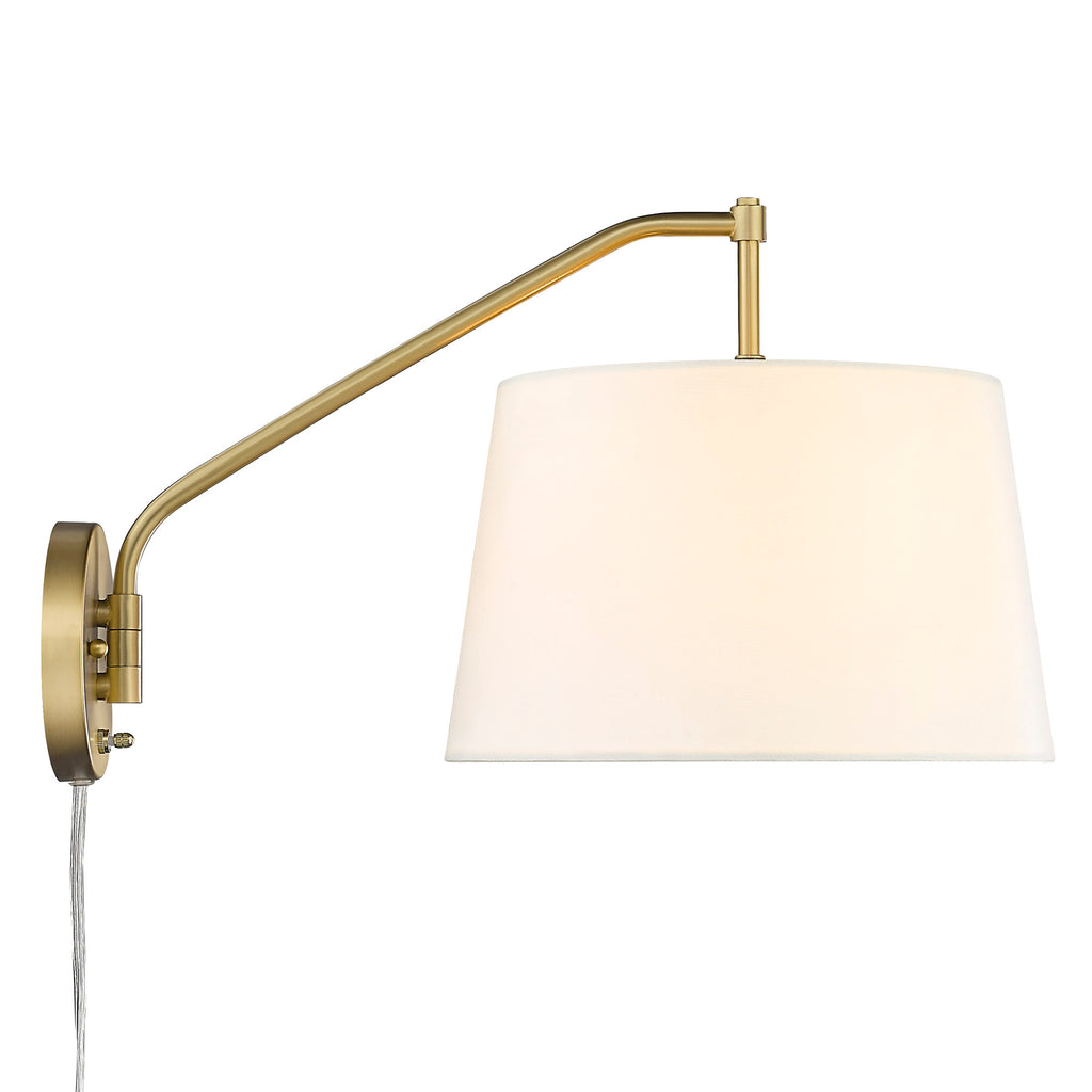 Ryleigh Articulating Wall Sconce In Brushed Champagne Bronze - Lighting ...